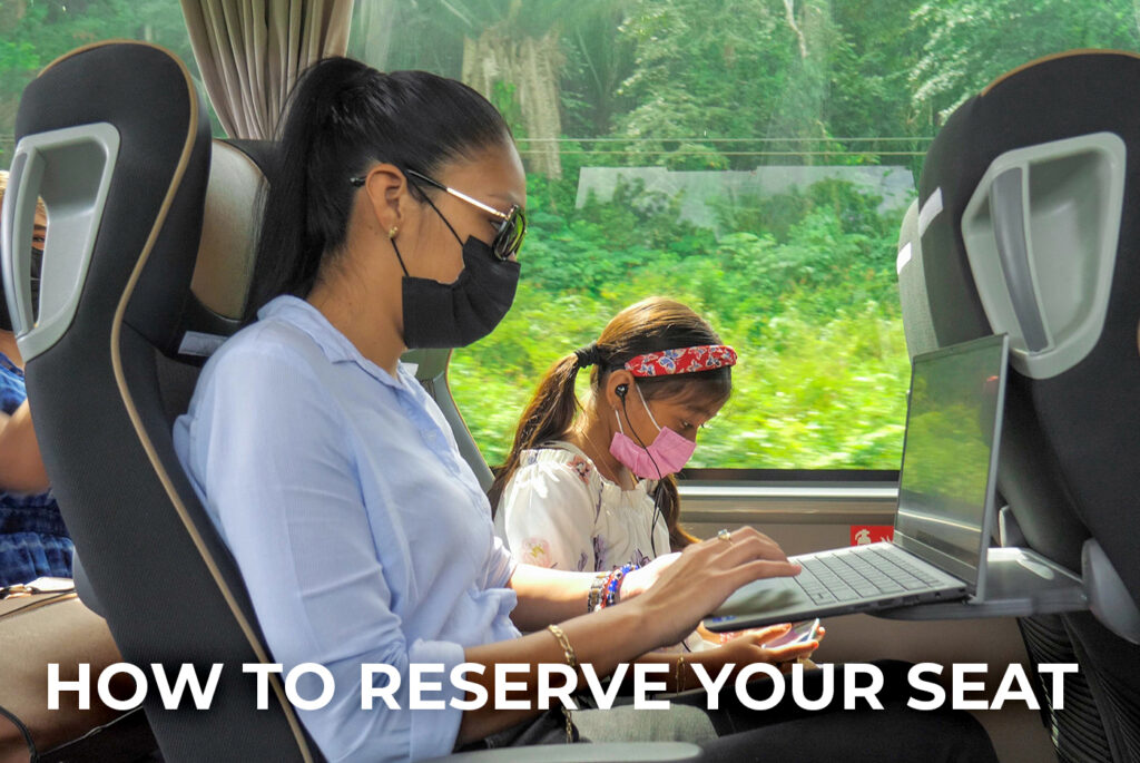 How to Reserve a Seat on Floralia - Floralia